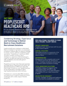 Healthcare RPO - PeopleScout