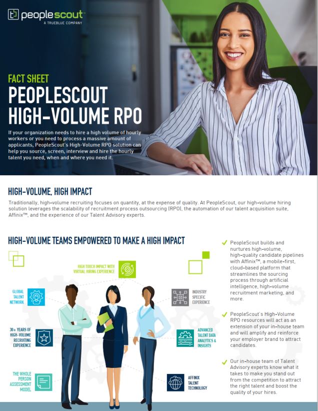 High-Volume RPO - PeopleScout